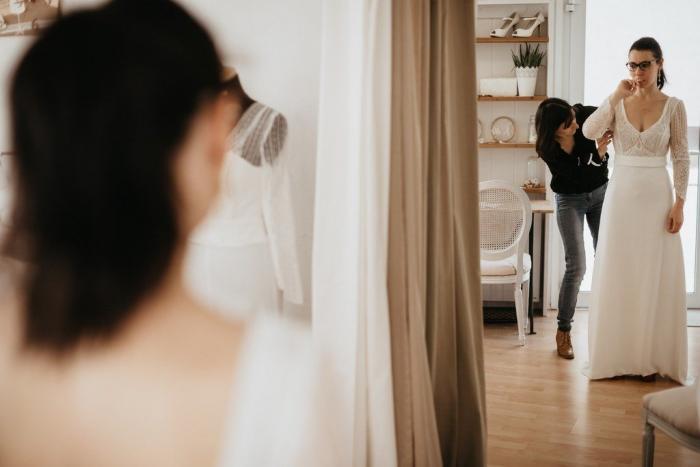 Comment se passent les essayages d'une robe de mariée?
